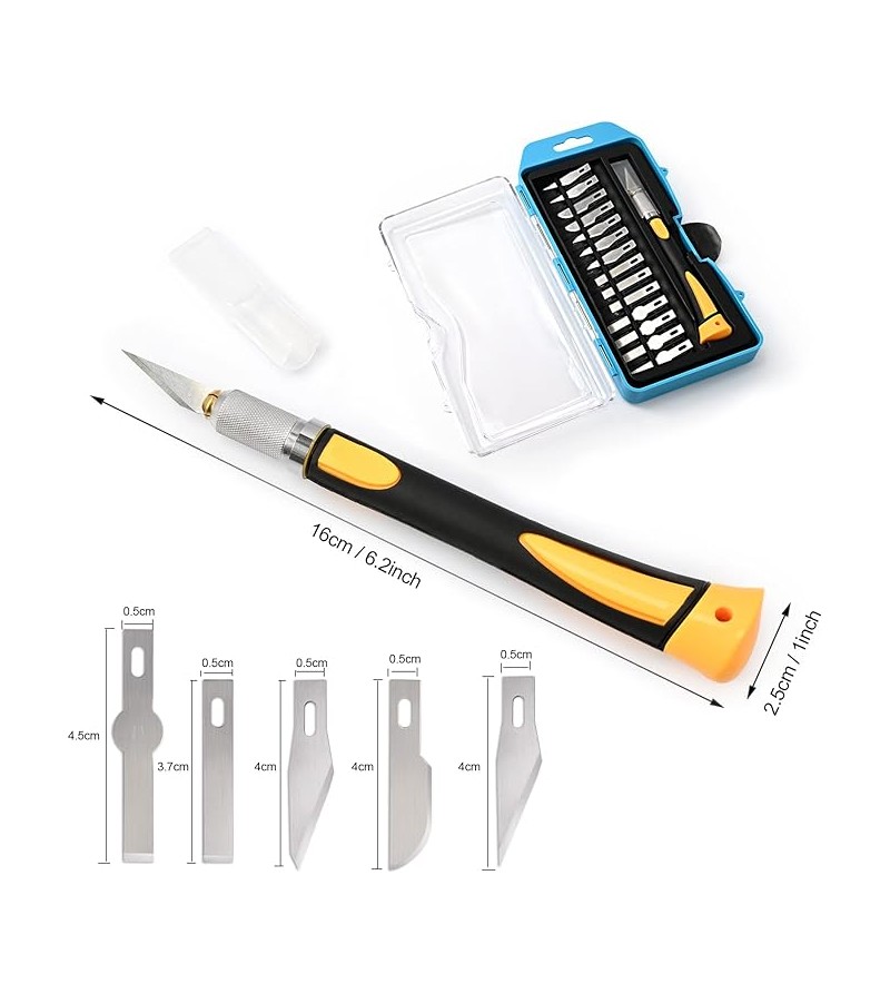 Set de cutter tipo lápiz para PPF o Wrap