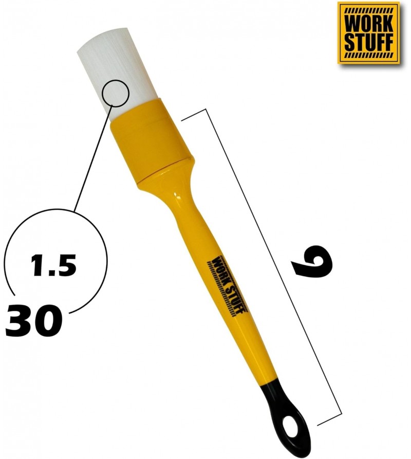 Detailing Brush Albino 3 pack - Brochas para detallado | Work Stuff