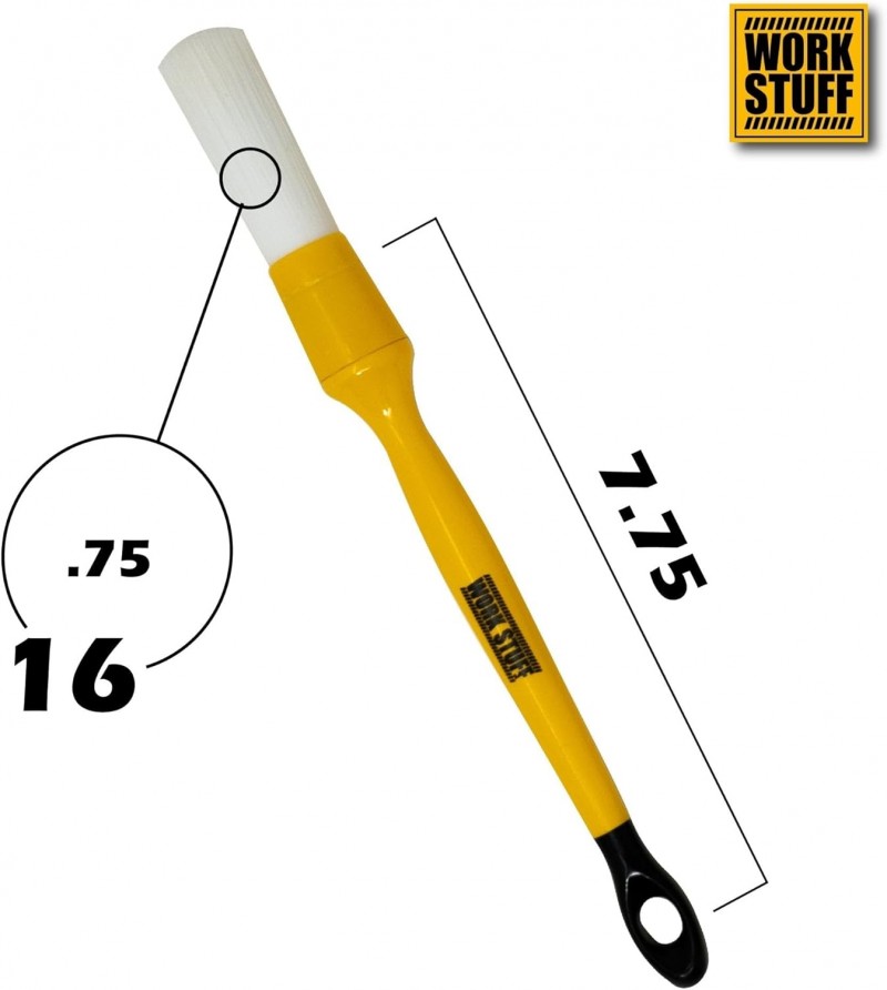 Detailing Brush Albino 3 pack - Brochas para detallado | Work Stuff