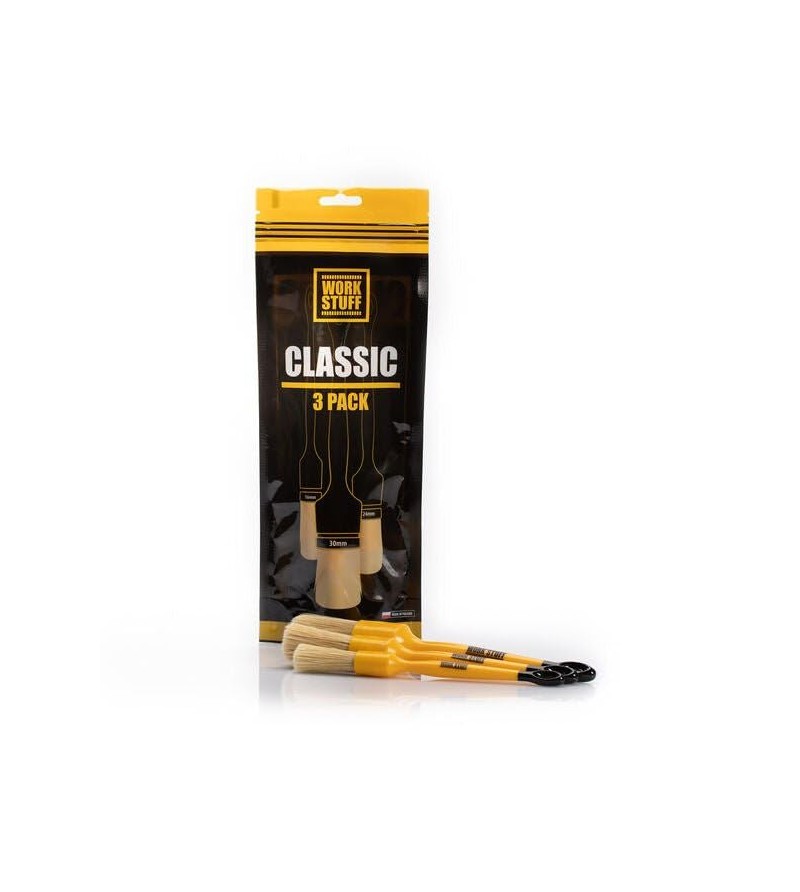 Detailing Brush Classic 3 pack - Brochas para detallado | Work Stuff
