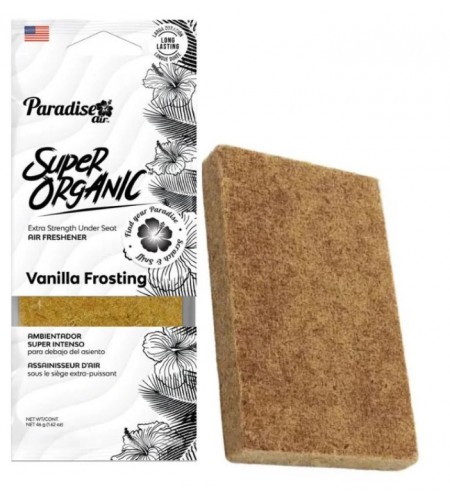 Ambientador Extra Fuerte Súper Orgánico VANILLA FROSTING | Paradise Air