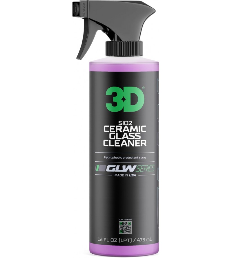 GLW Series SIO2 Ceramic Glass Cleaner 16 Oz. - Limpiador de vidrios con ...